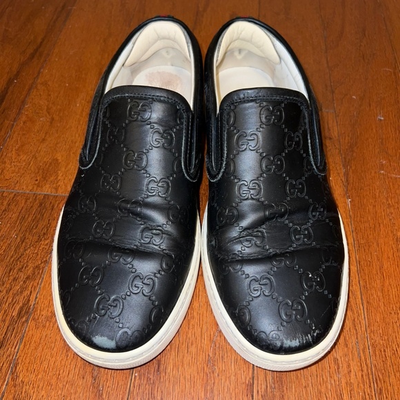 Gucci | Shoes | Mens Gucci Signature Slipon Sneakers Gucci Skate Slipon ...